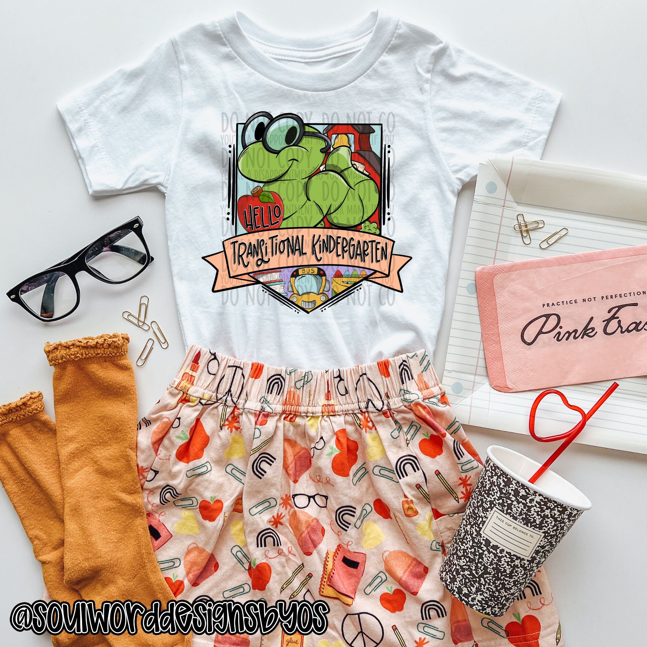 Hello Transitional Kindergarten Wormin - DIGITAL DOWNLOAD – Olive Soul