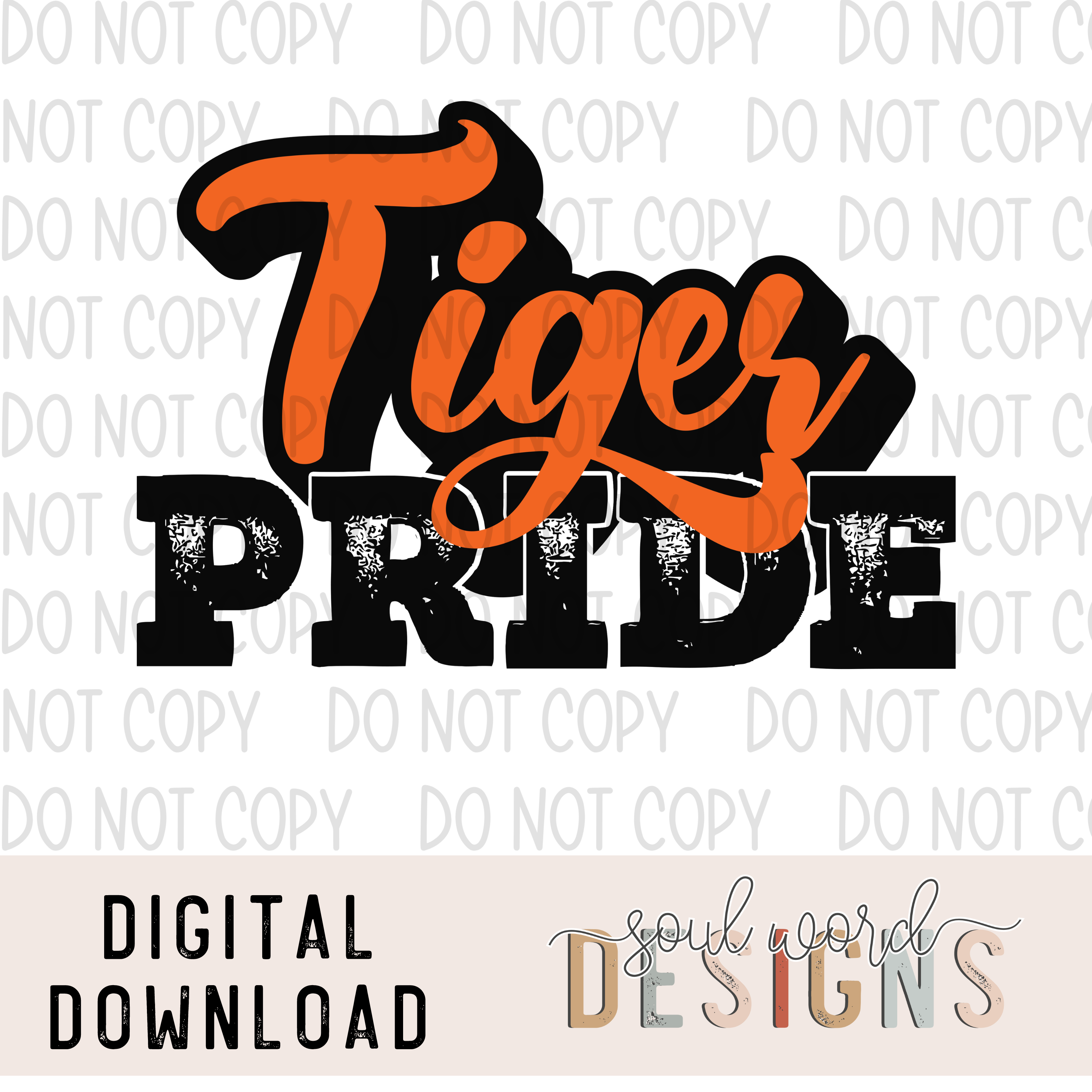 Tiger Pride - DIGITAL DOWNLOAD – Olive Soul