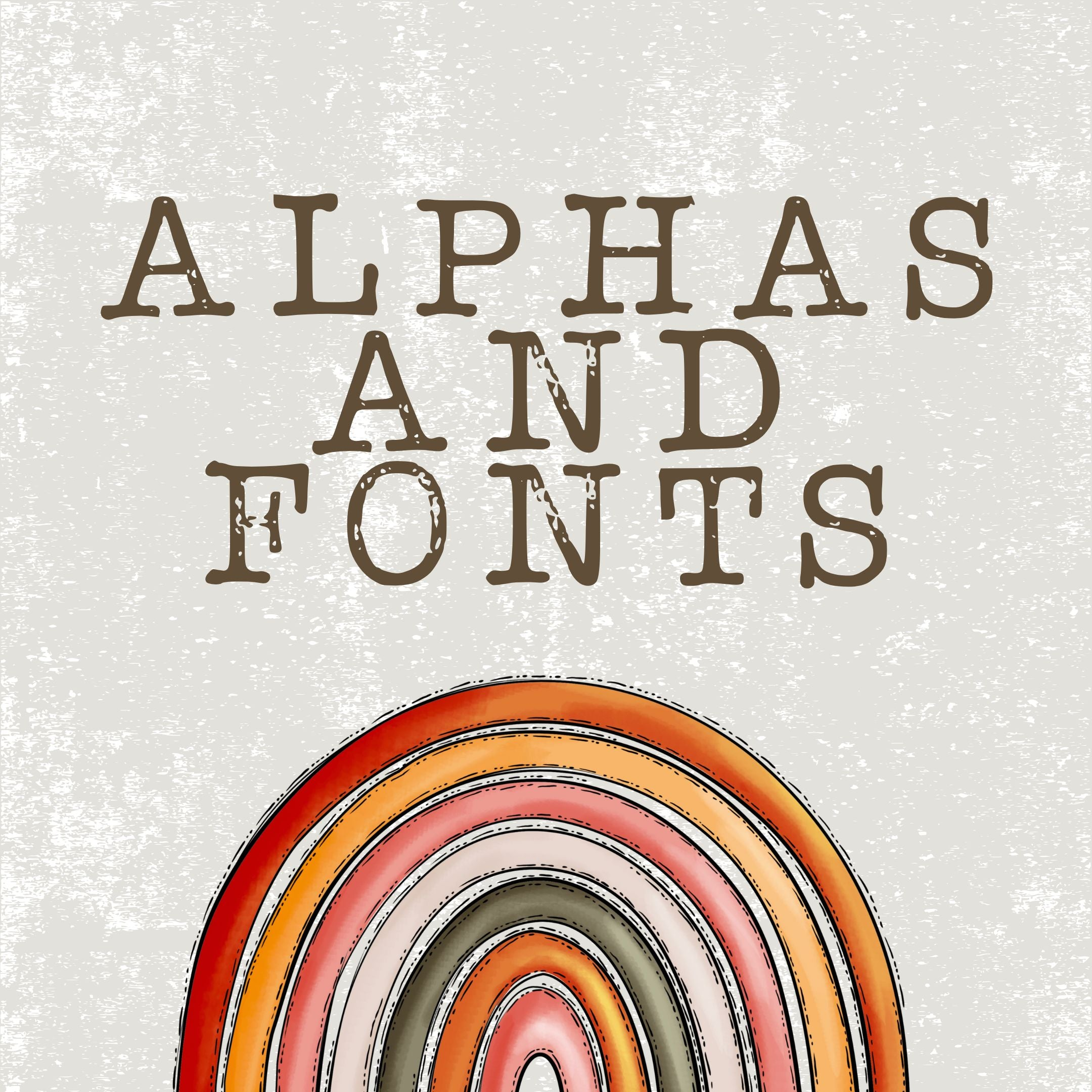 Alpha & Monogram Digitals – Olive Soul