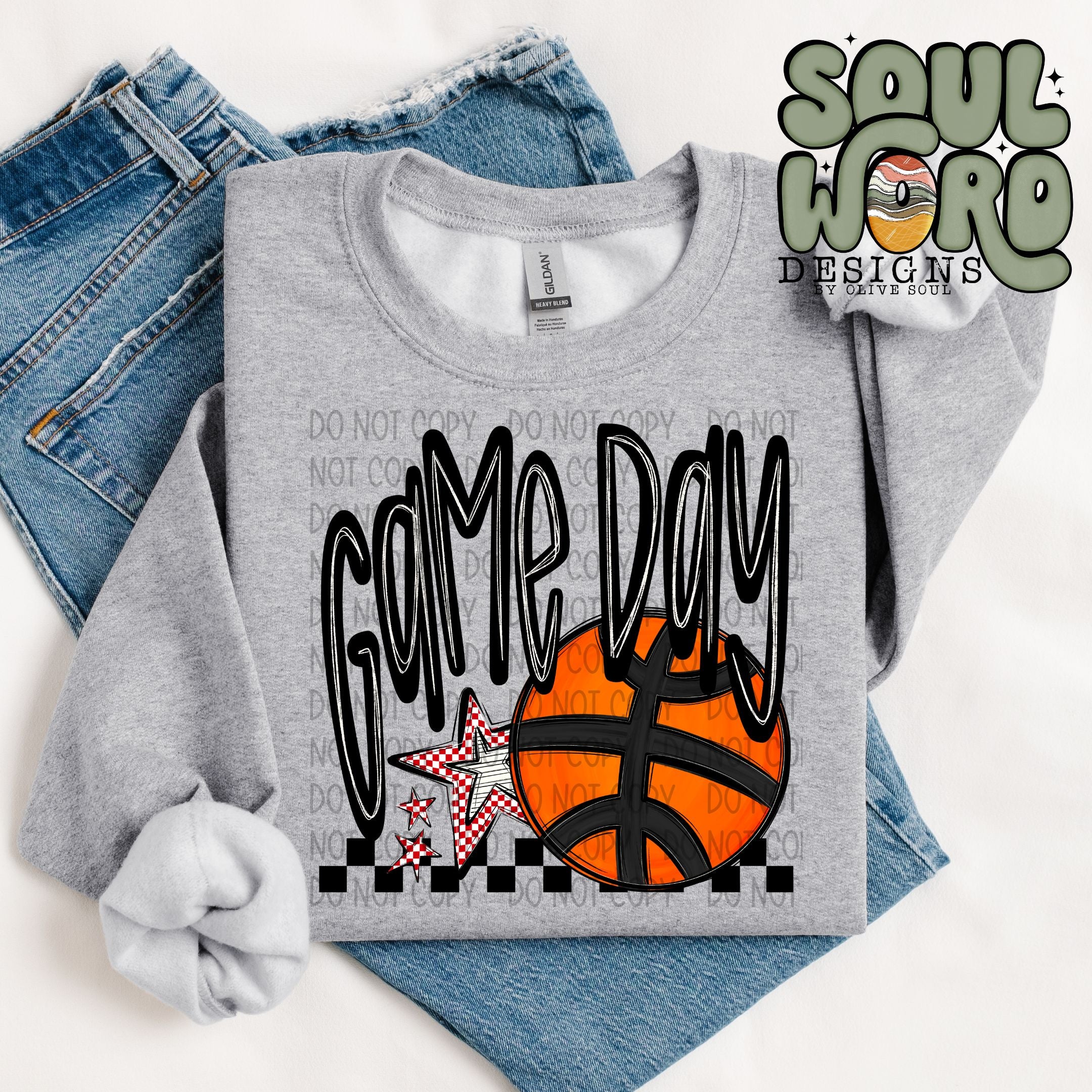 CUSTOM Game Day Checker Basketball - DIGITAL DOWNLOAD – Olive Soul