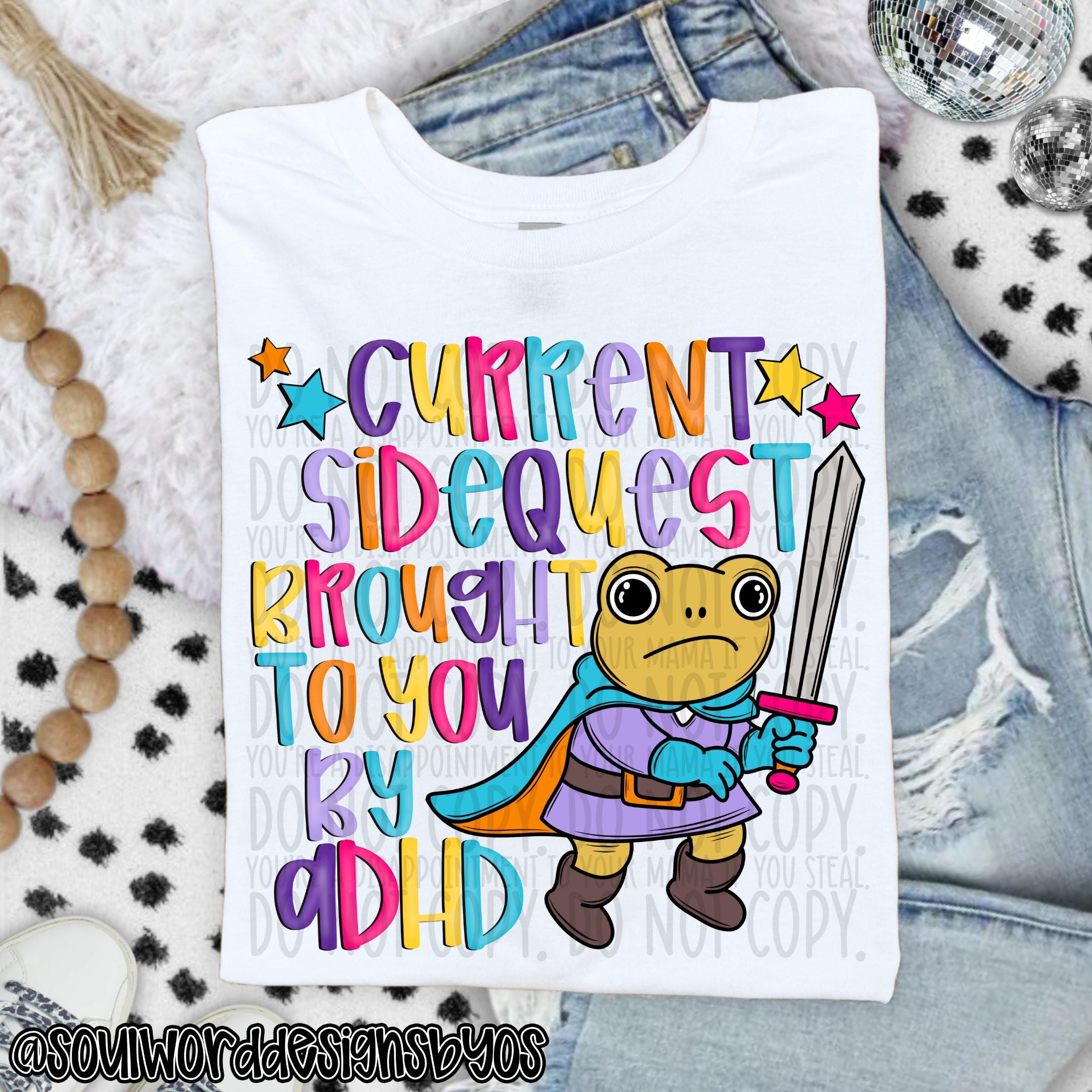 Sidequest ADHD Doodle - DIGITAL DOWNLOAD – Olive Soul