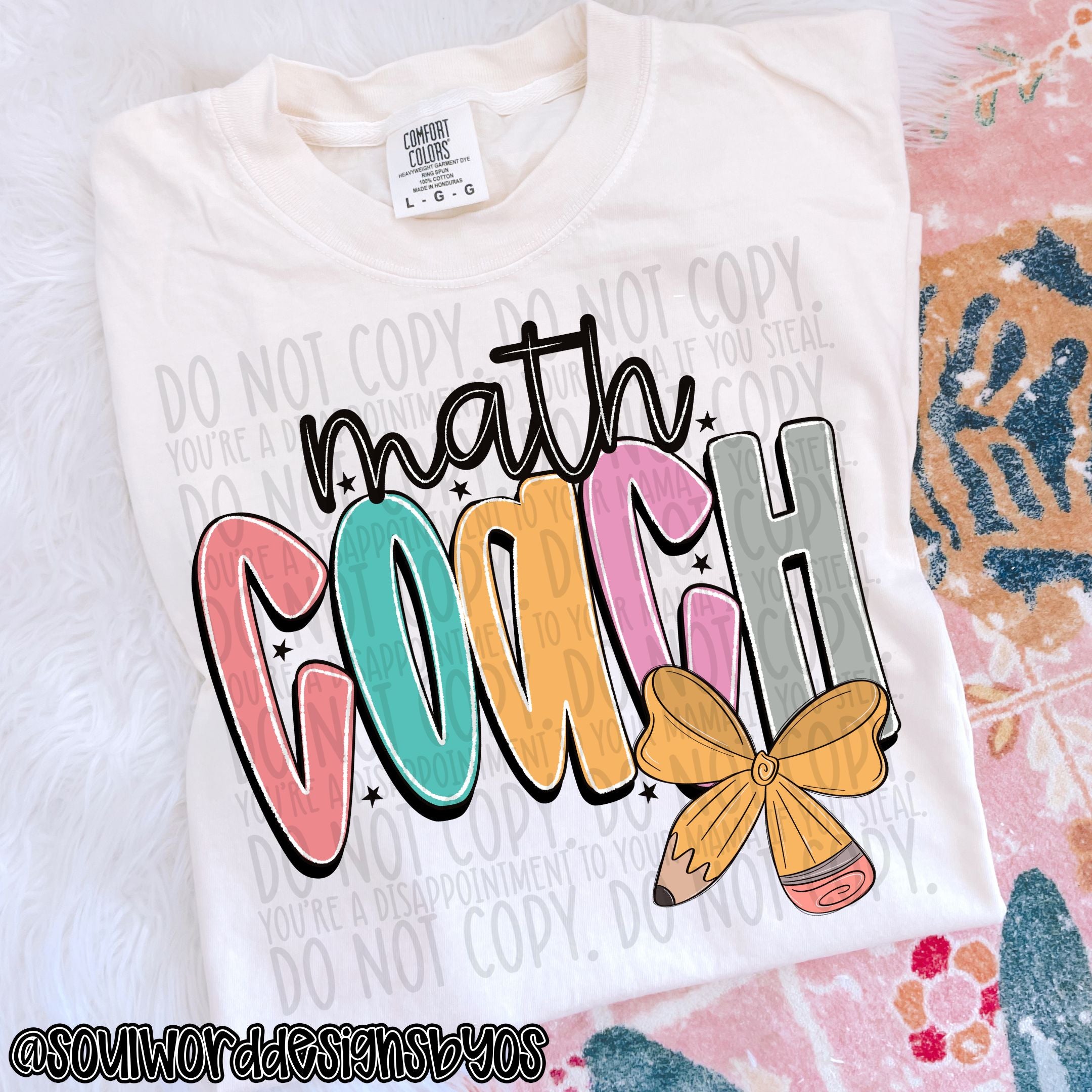 Math Coach Doodle Pencil - DIGITAL DOWNLOAD – Olive Soul