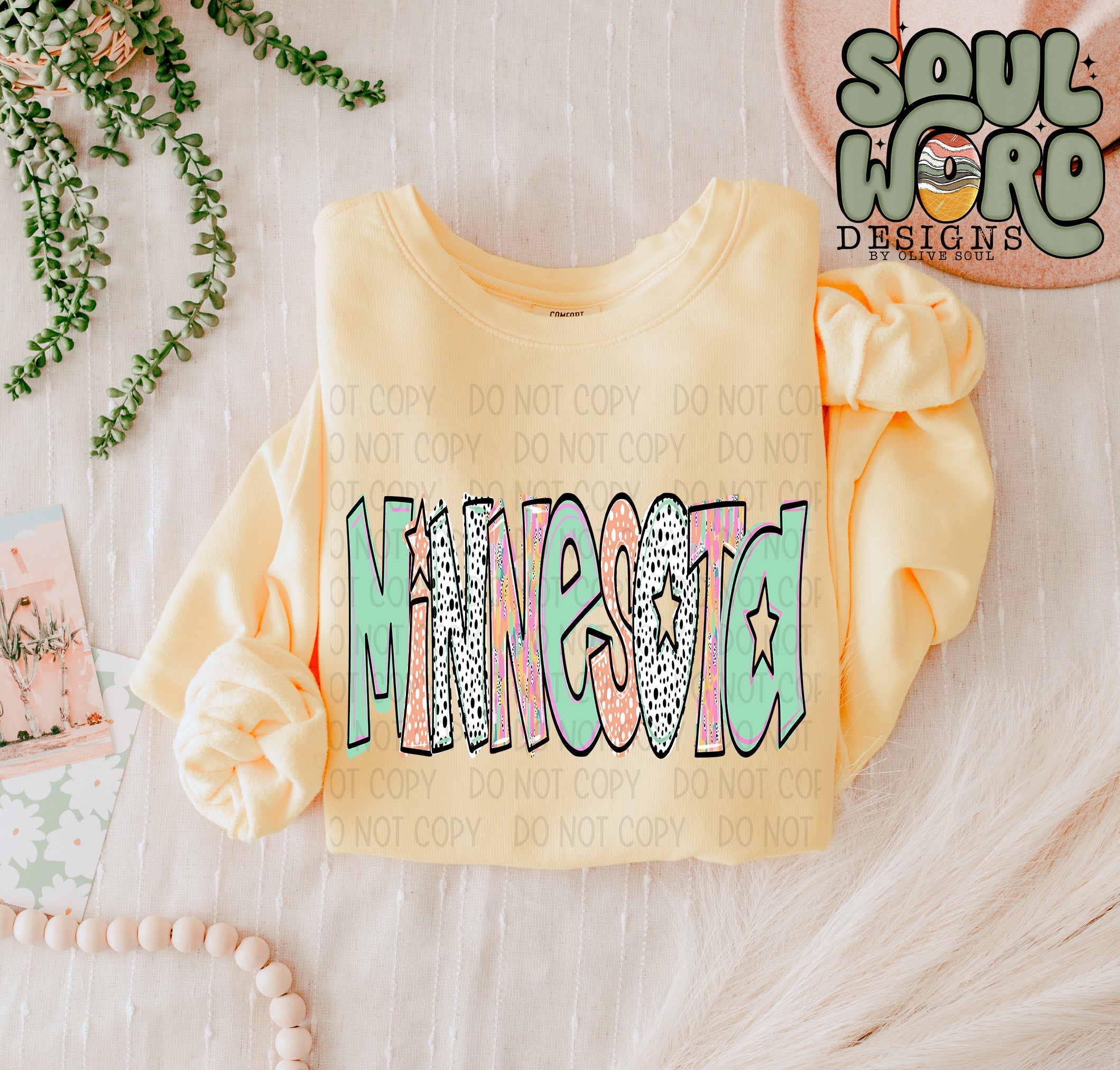 Minnesota Bright Doodle - DIGITAL DOWNLOAD – Olive Soul