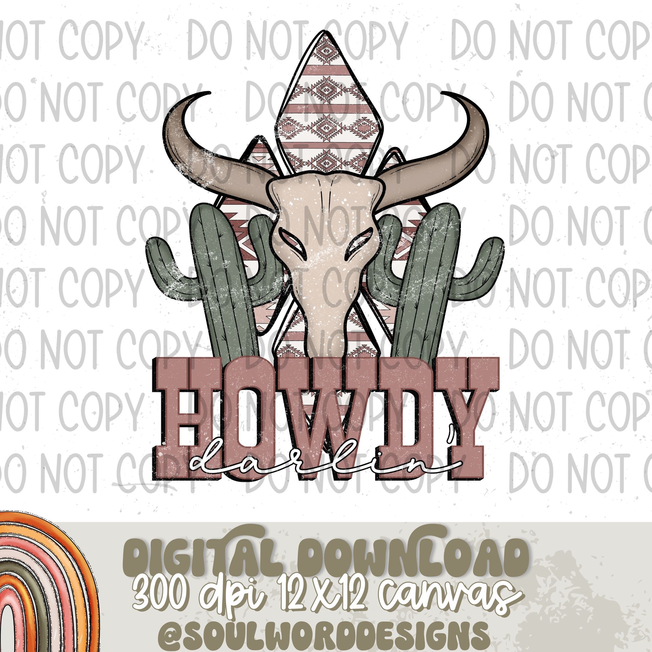 Howdy Darlin - DIGITAL DOWNLOAD – Olive Soul
