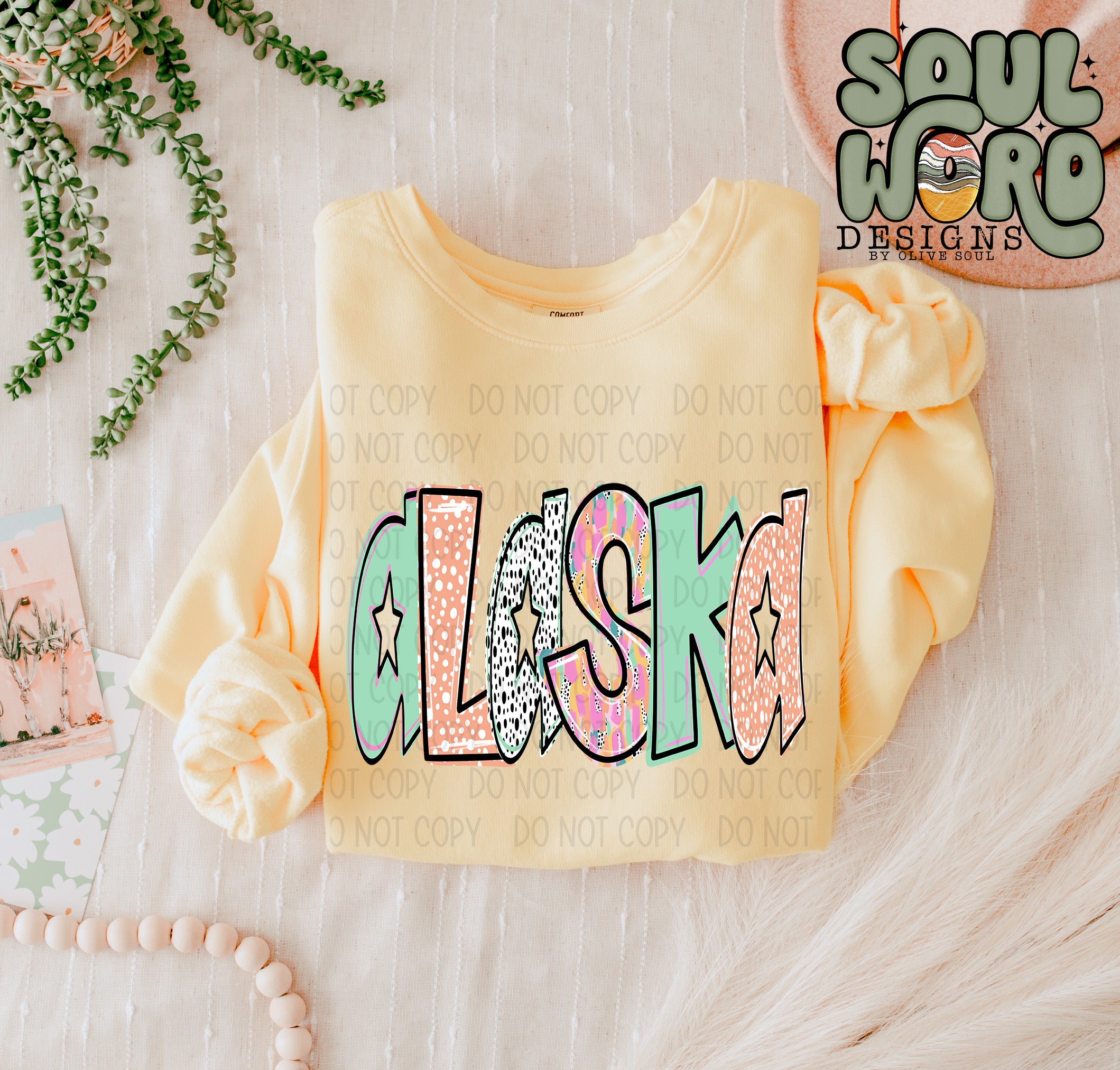 Alaska Bright Doodle - DIGITAL DOWNLOAD – Olive Soul