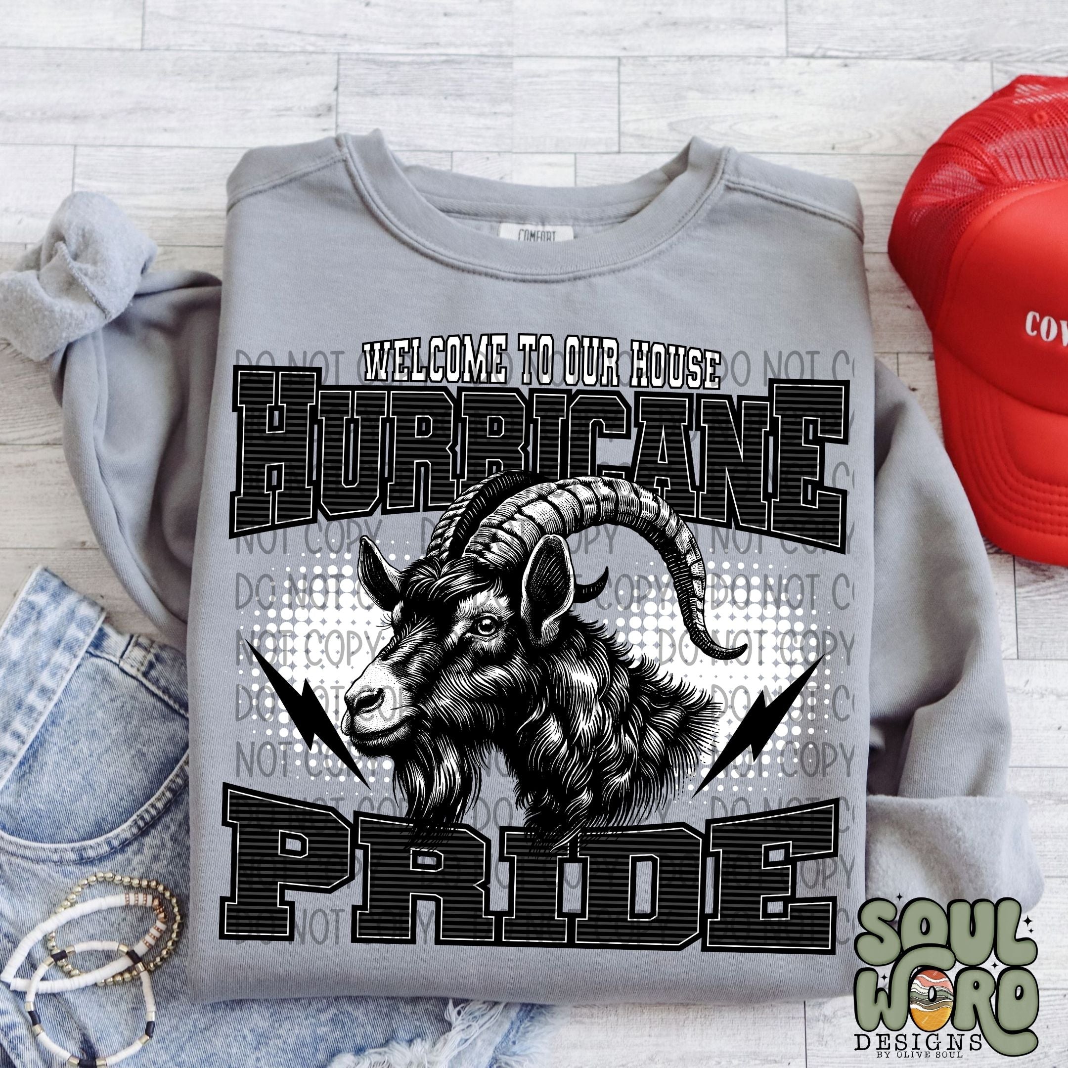 Welcome To Our House Hurricane (Goat) Pride - DIGITAL DOWNLOAD – Olive Soul