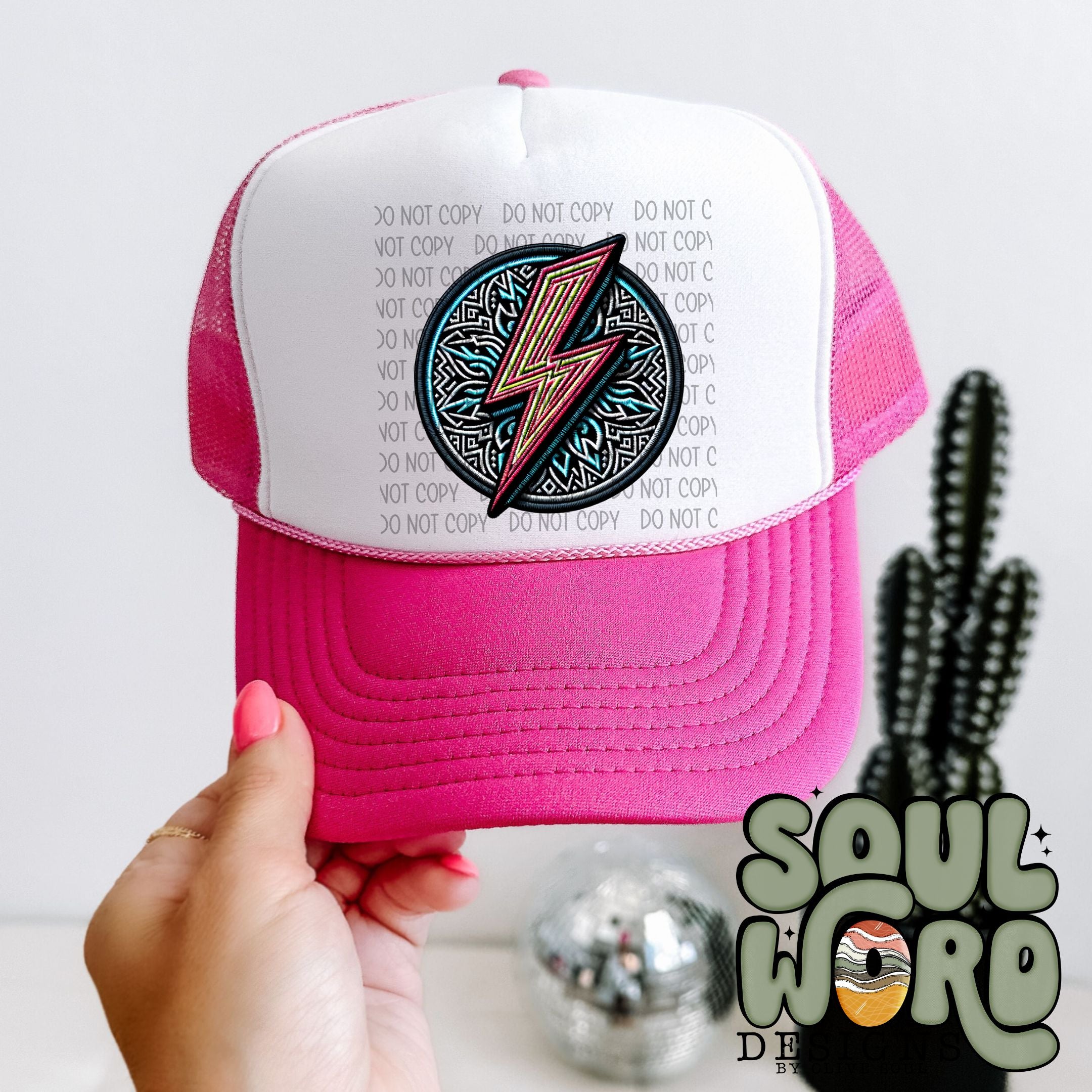 Rune Bolt Faux Embroidered Patch - DIGITAL DOWNLOAD – Olive Soul
