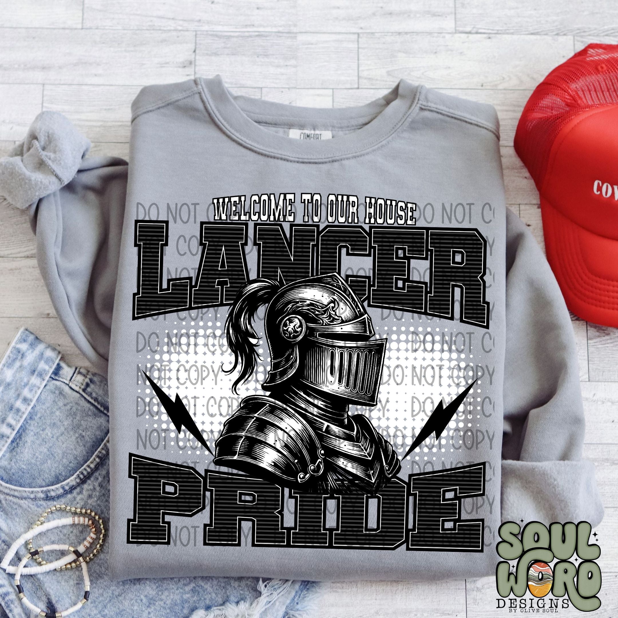 Welcome To Our House Lancer (Knight) Pride - DIGITAL DOWNLOAD – Olive Soul