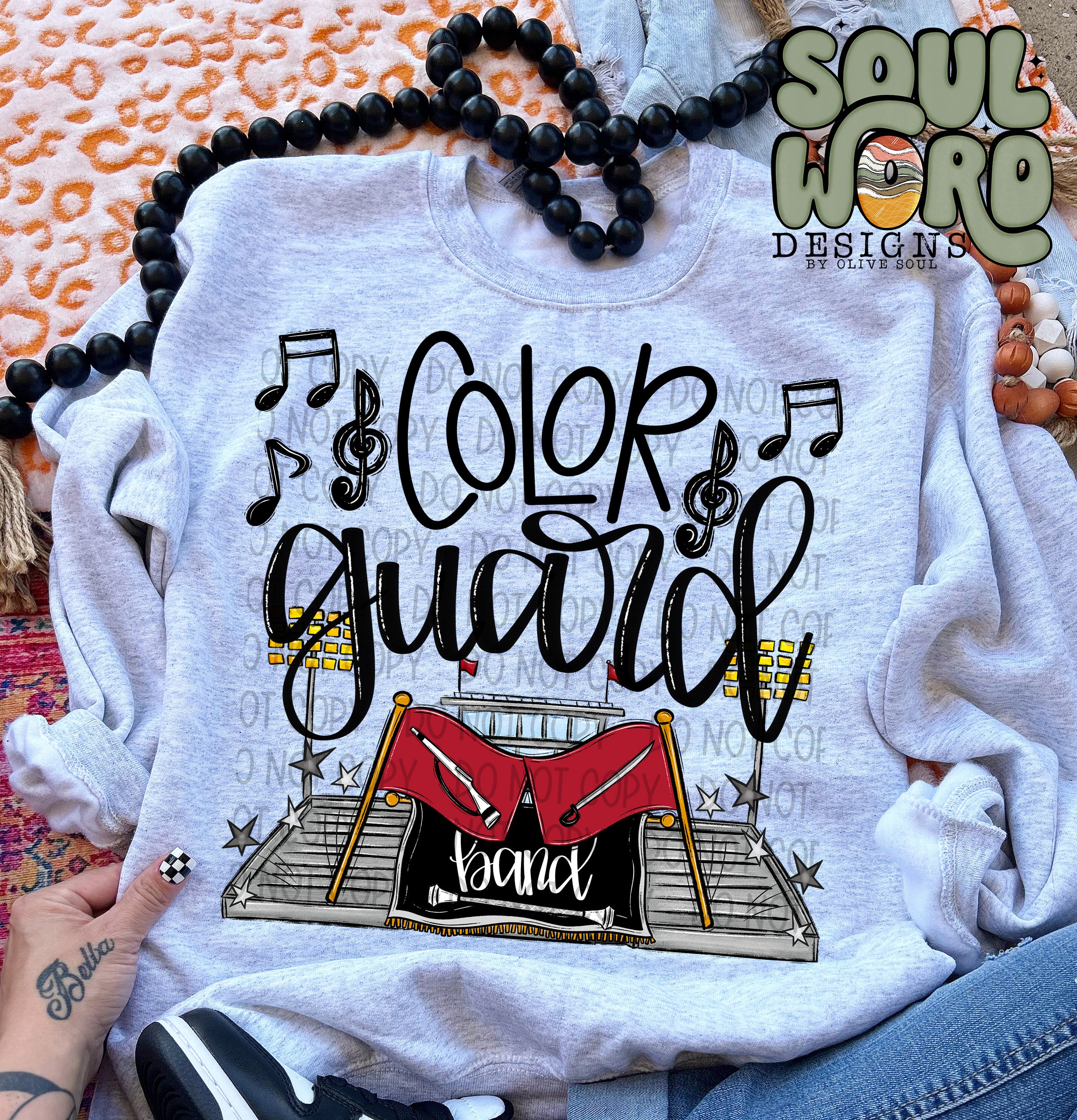 Color Guard Red - DIGITAL DOWNLOAD – Olive Soul