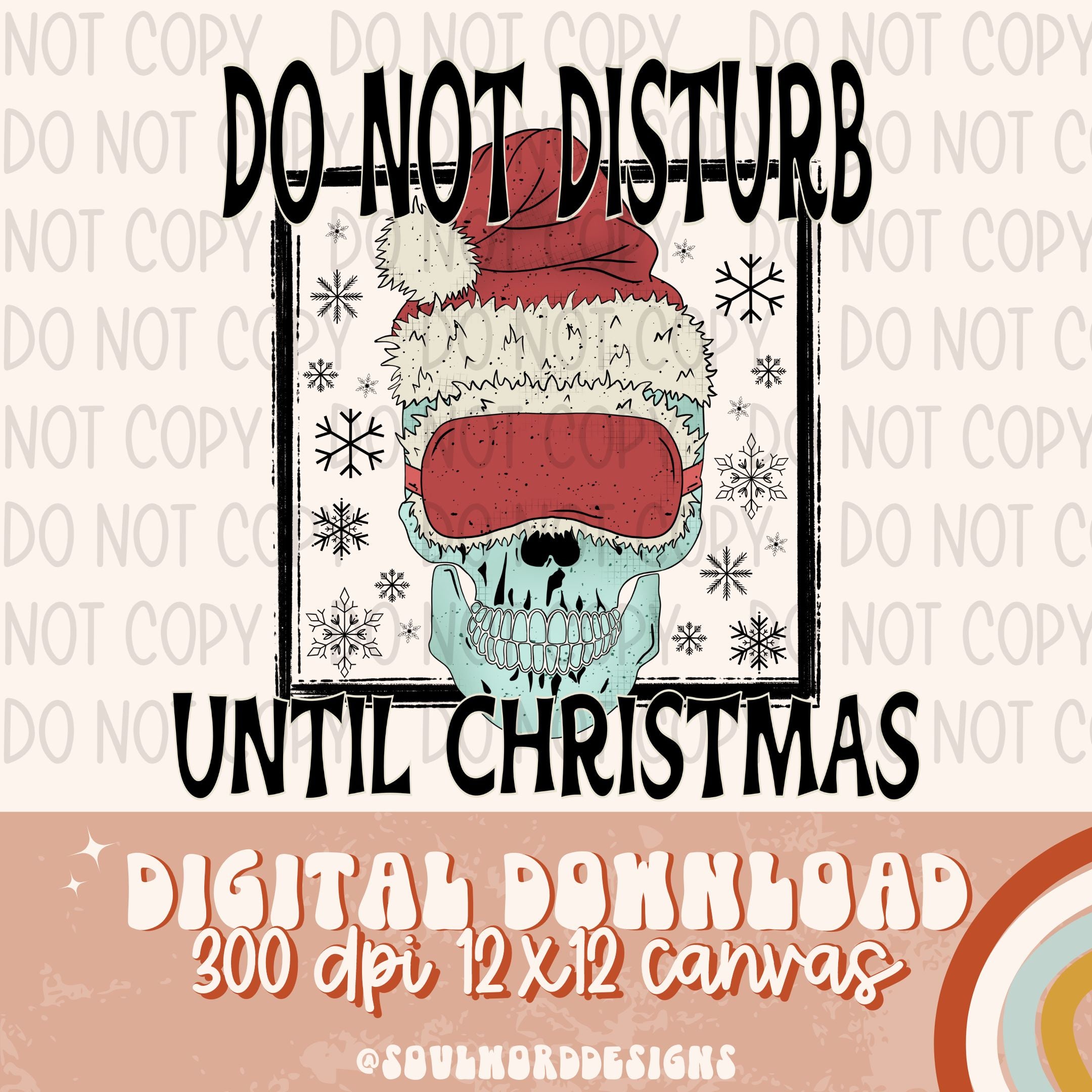 Do Not Disturb Christmas - DIGITAL DOWNLOAD – Olive Soul