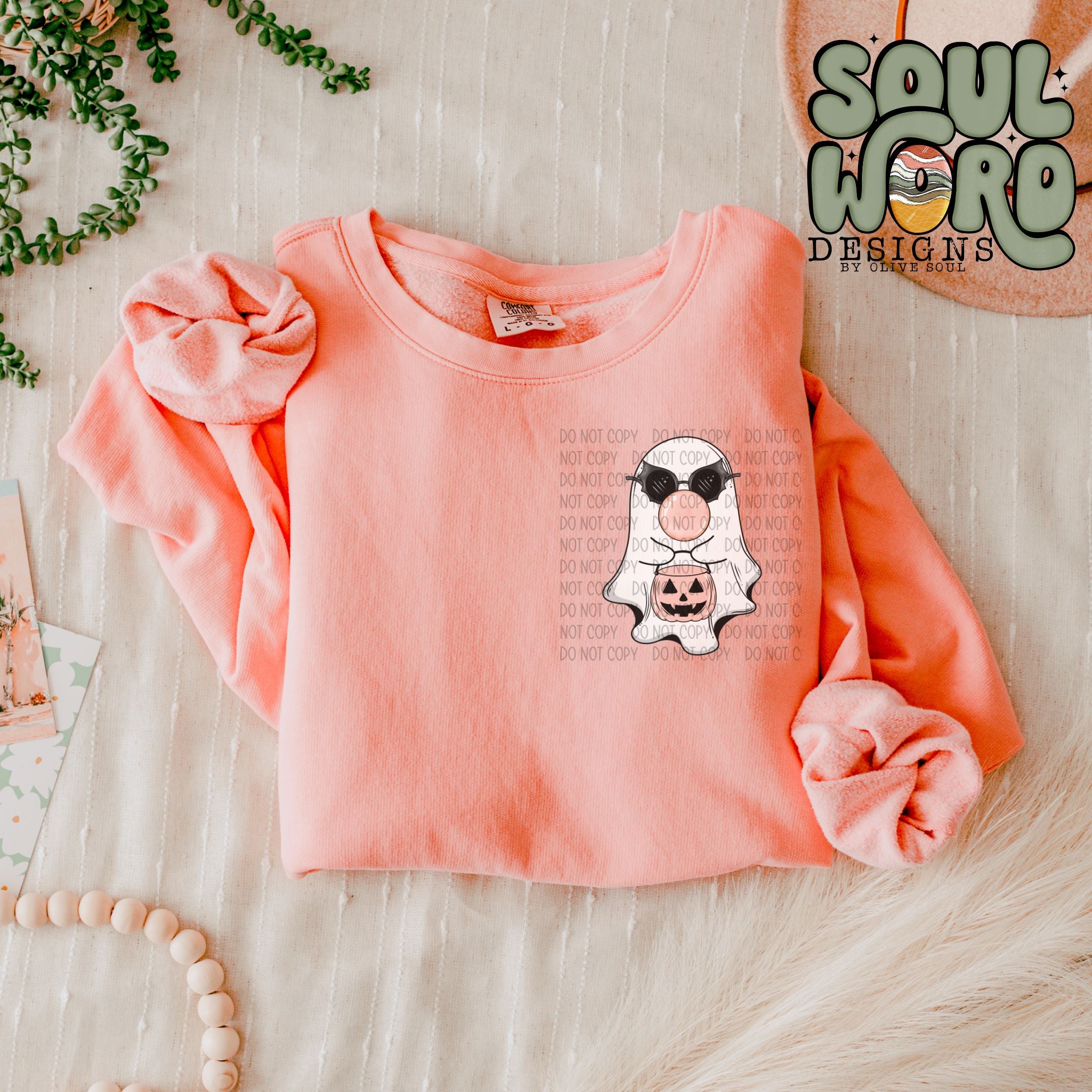 Pocket Bubble Gum Ghostie Pink - DIGITAL DOWNLOAD – Olive Soul