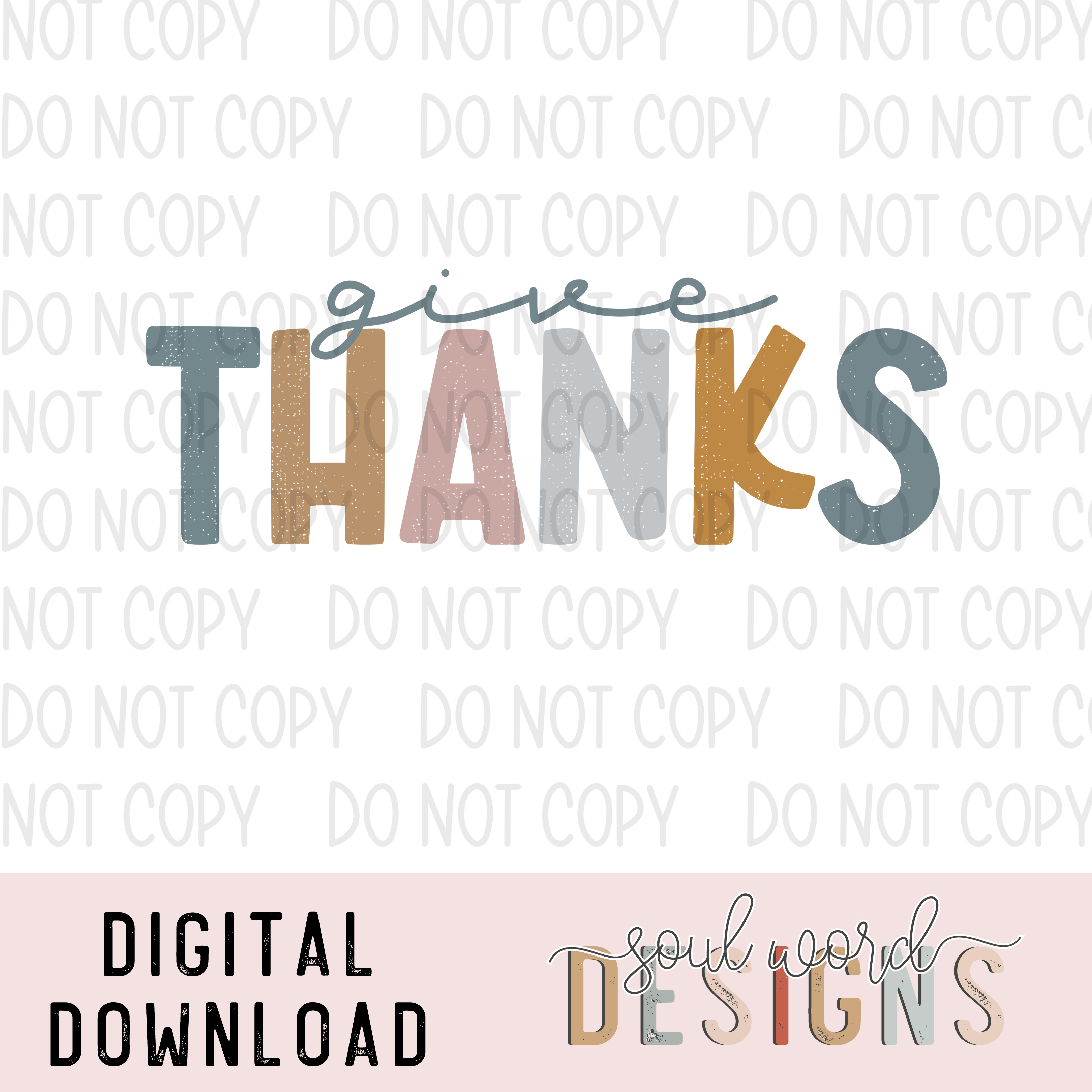 Give Thanks - DIGITAL DOWNLOAD – Olive Soul