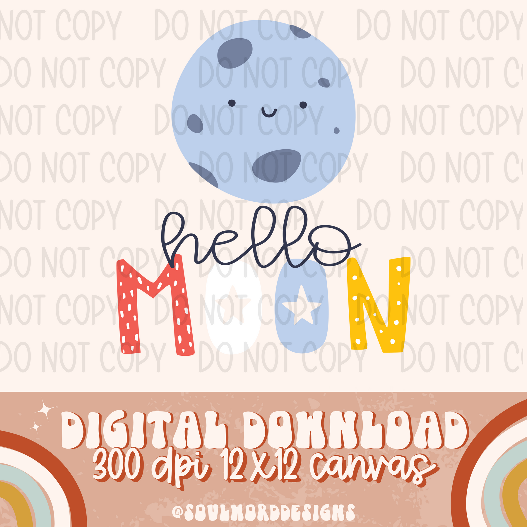 Hello Moon - DIGITAL DOWNLOAD – Olive Soul