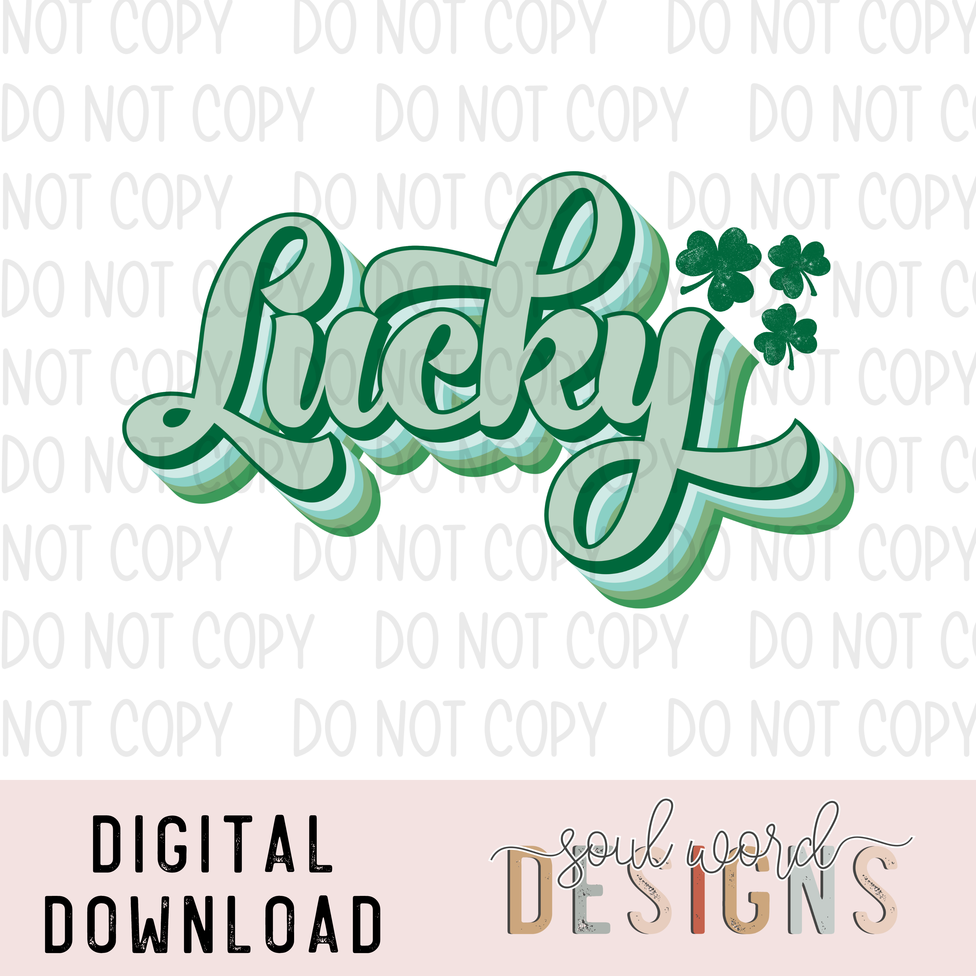 Lucky Clover - DIGITAL DOWNLOAD – Olive Soul