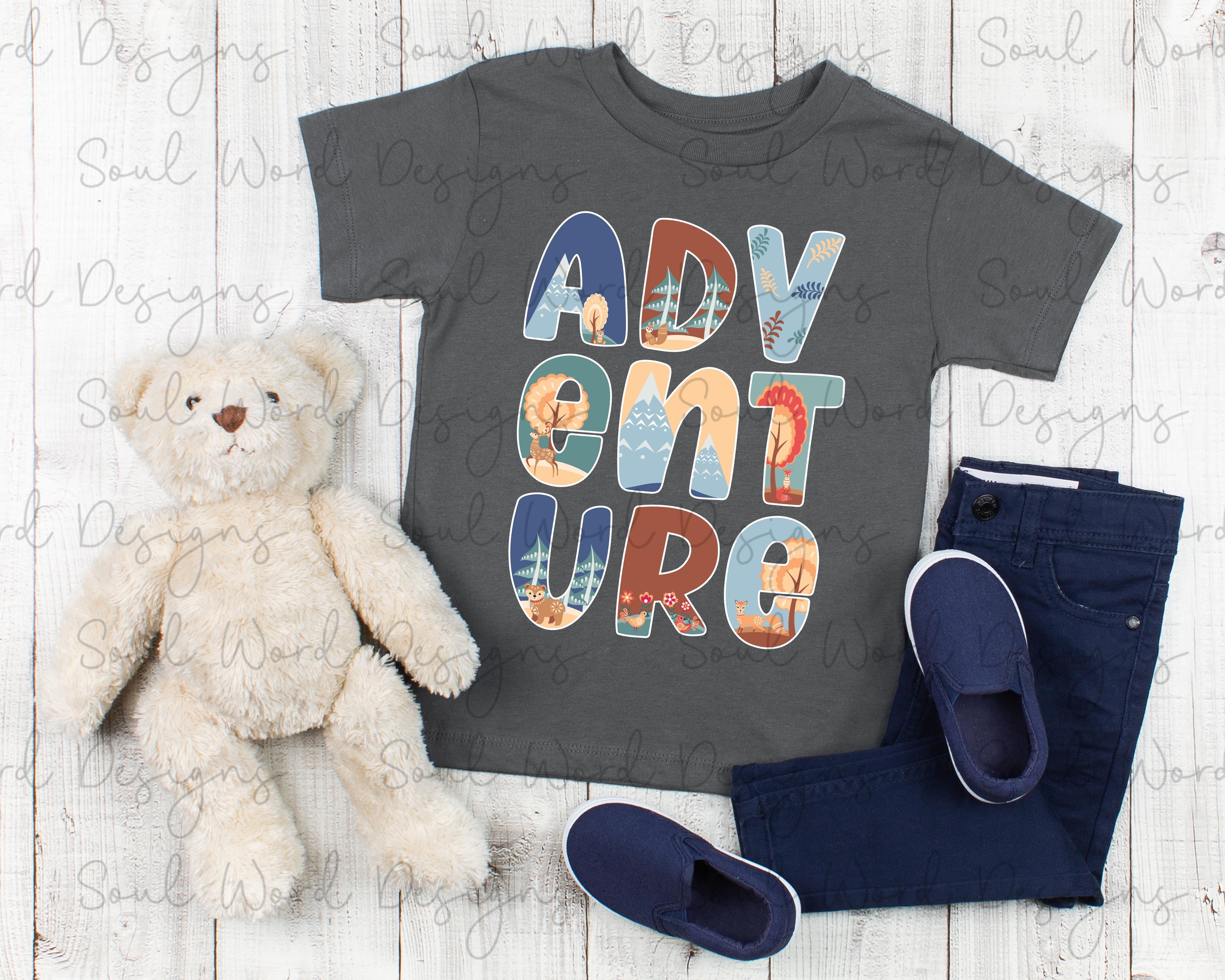 Adventure Bubble Letter - DIGITAL DOWNLOAD – Olive Soul