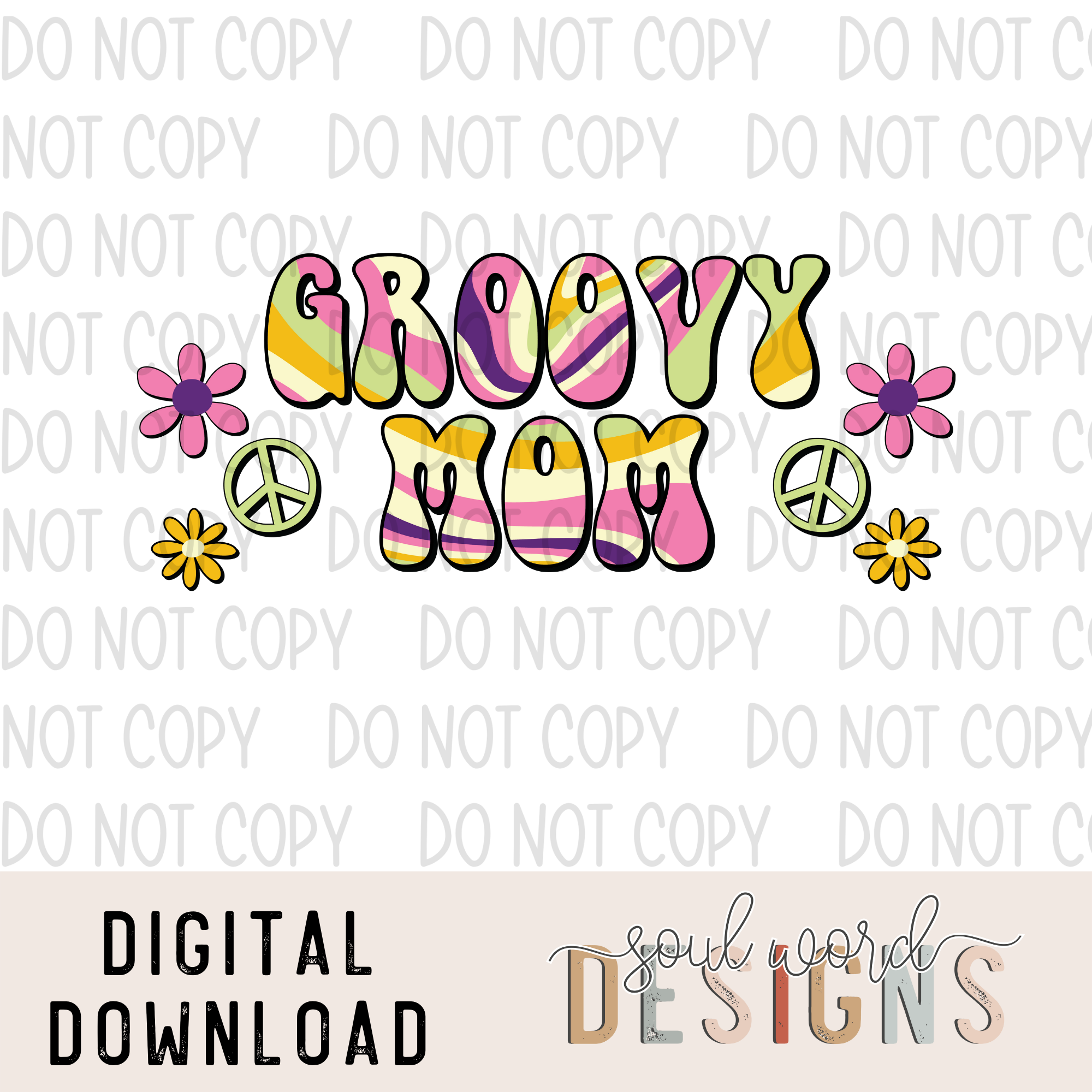 Groovy Mom - DIGITAL DOWNLOAD – Olive Soul