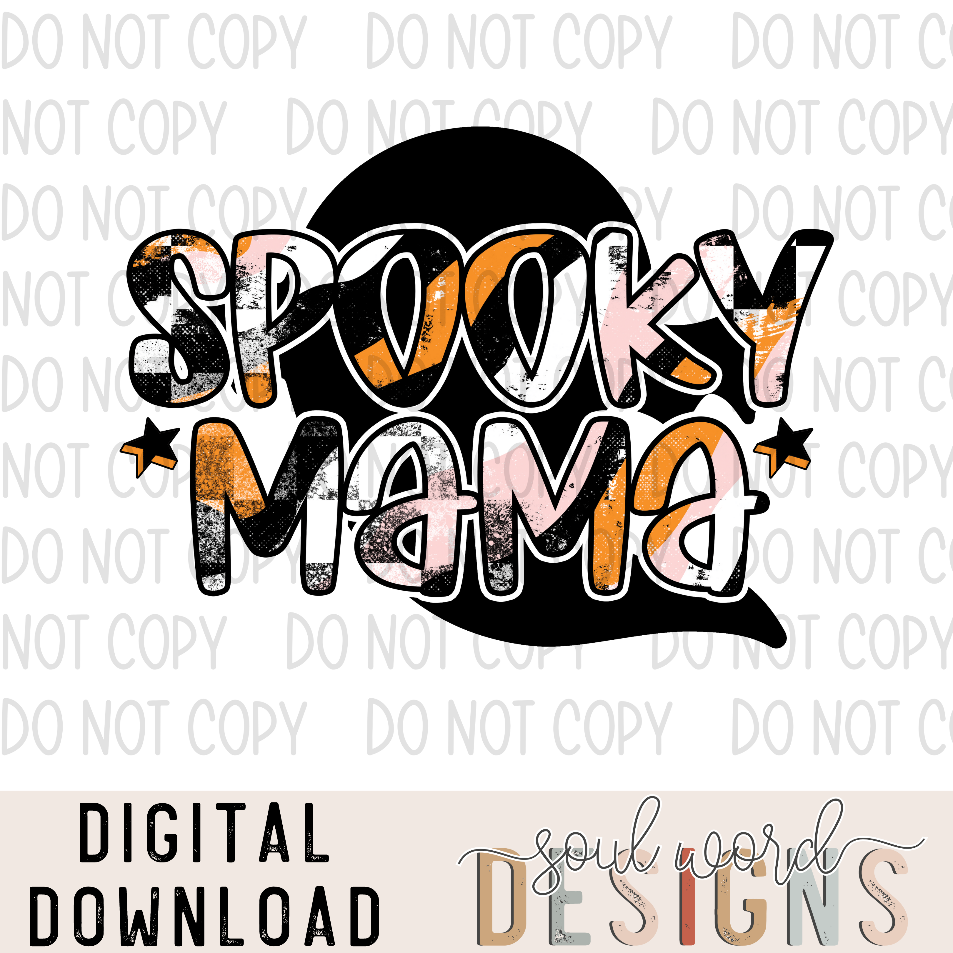 Spooky Mama Ghost - DIGITAL DOWNLOAD – Olive Soul